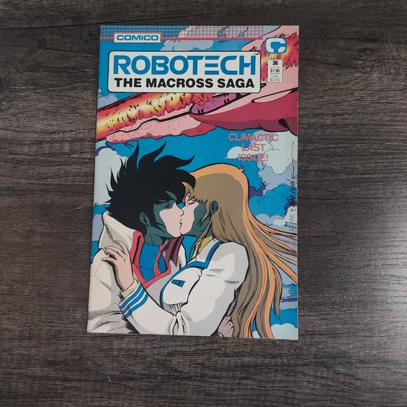 Comico Comics | Art | Robotech The Macross Saga 36 Final Issue 989 ...